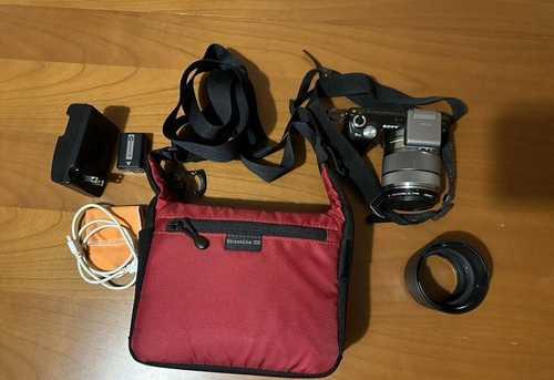 Комплект беззеркальный фотоаппарат Sony NEX-5N