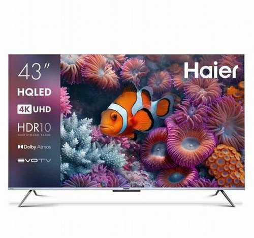 Телевизор Haier 43 S3 Qled AndroidTV 4K