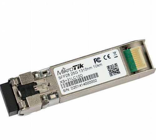 Модуль MikroTik XS+31LC10D SFP/SFP+/SFP28 #342926