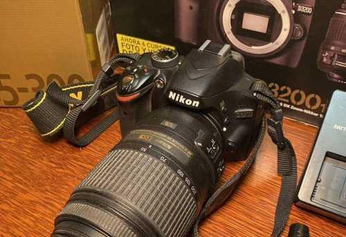 Nikon D3200 + Nikkor 55-300mm