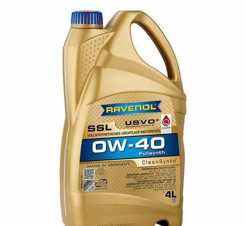 Ravenol Super Synthetik Oel SSL SAE 0W-40 Масло
