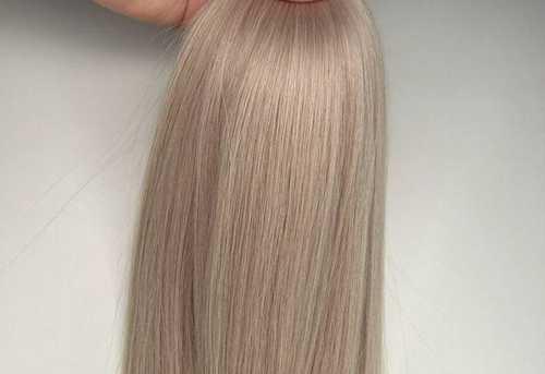 Волосы для наращивания холодный блонд
