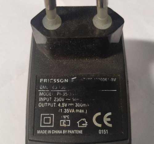 Блок питания Ericsson Эриксон 4.5V 300mA