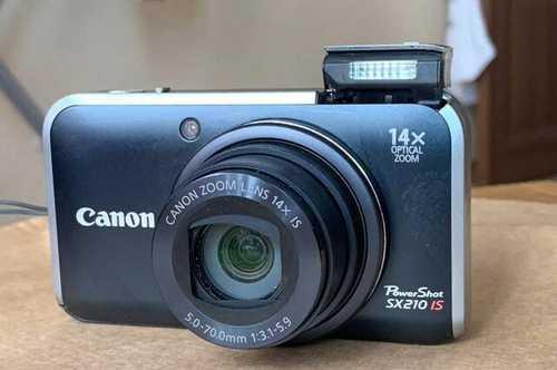 Компактная фотокамера Canon PowerShot SX210 IS