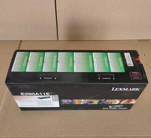 E260A21E/E260A31E/E260A11E Тонер-Картридж Lexmark