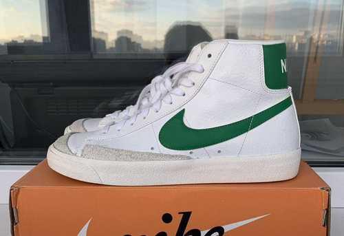 Кроссовки nike blazer mid 77 Pine Green Оригинал