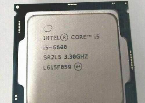 Процессор Intel s1151 Core i5-6600 Skylake