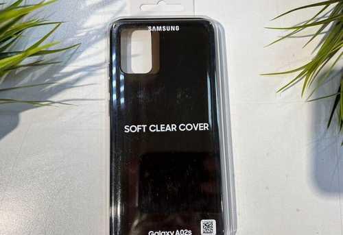 Чехол Samsung Soft Clear Cover A02S оригинал