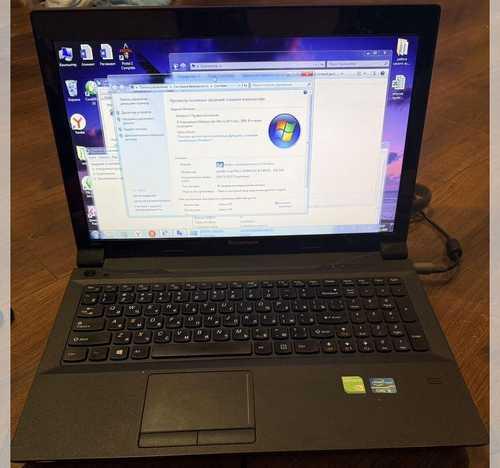 15.6" Lenovo IdeaPad V580c, Core i5, RAM 4 ГБ, 500 ГБ, GeForce GT 610M
