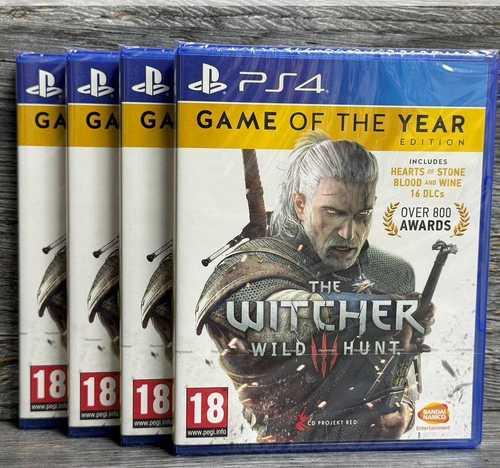 Игра The Witcher 3: Wild Hunt (PS4) NEW