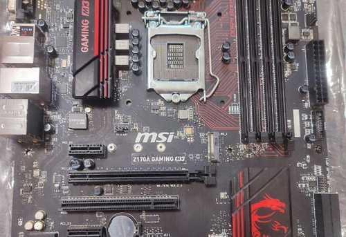 Материнская плата MSI gaming M3 Z170A