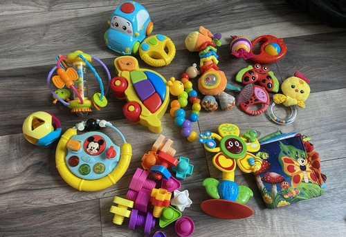 Детские игрушки пакетом на возраст 0-1,5 года