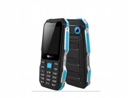 Телефон olmio X04, черный/синий(вк1)