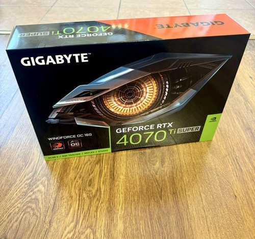 RTX 4070ti Super 16gb Gigabyte Новая / Обмен