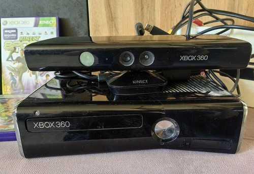 Xbox 360 250gb+Kinect