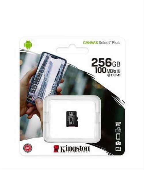Карта памяти Kingston Canvas Select Plus microsdxc