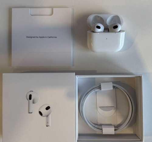 Apple AirPods 3 (оригинал, Lightning, MagSafe)