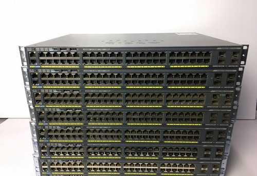 Коммутатор cisco WS-C2960X-48FPS-L PoE+