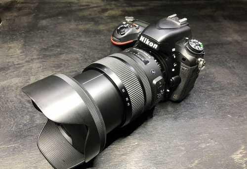 Nikon D750 + sigma art 24-70 f/2,8 (131600 кадров)