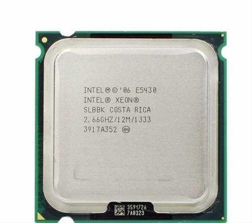 Intel Xeon E5430, 4 cores, 2.667 GHz, slanu
