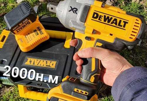 Гайковерт аккумуляторный грузовой dewalt