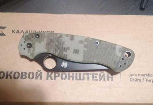 Spyderco paramilitary 2 нож складной