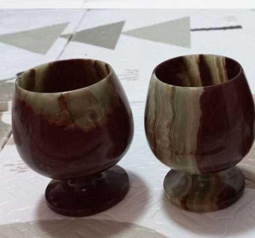 Бокалы из оникса