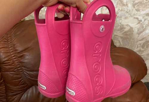 Резиновые сапоги crocs с12