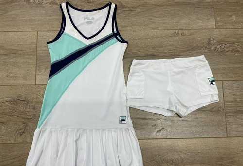 Платье шорты майка комплект для большого тенниса