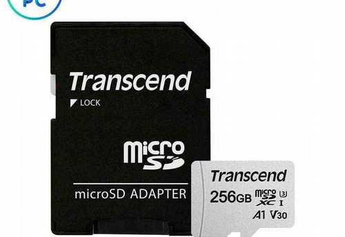 Флеш карта microSD 256GB Transcend 300S (SD адапте