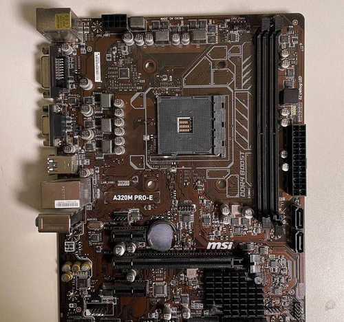 MSI A320M PRO-E