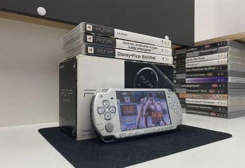 Sony PSP 2008 Slim&Lite Base Silver