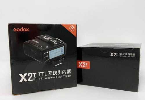 Радиосинхронизатор Godox X2T-F TTL для Fujifilm