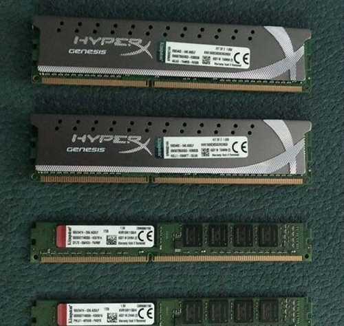 Оперативная память DDR3 Kingston 4Gb 1600