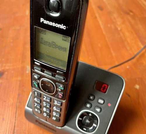 Беспроводной dect телефон Panasonic KX-TG6721RUB