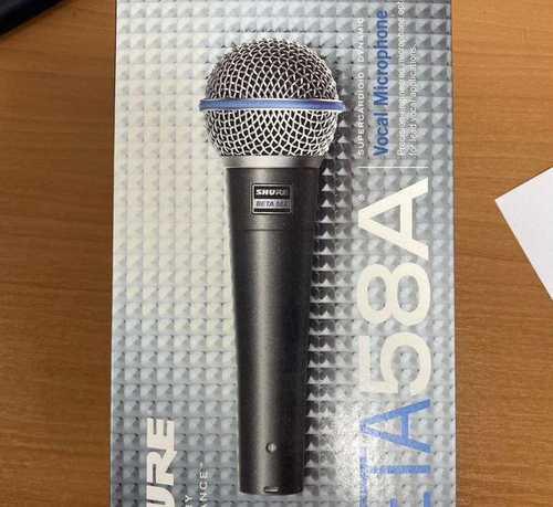 Вокальный микрофон Shure Beta 58A