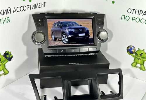 Магнитола 2GB/32 DSP, Carplay,Toyota Highlander 40