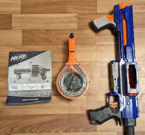 Бластер nerf Rampage