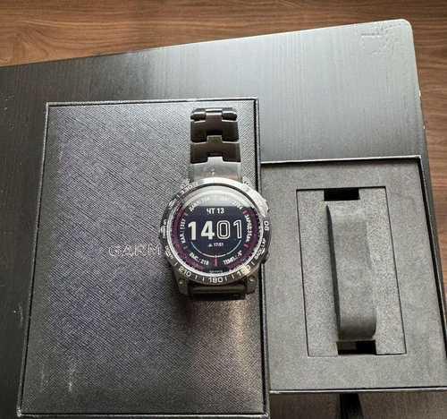 Garmin fenix 7x sapphire solar titanium