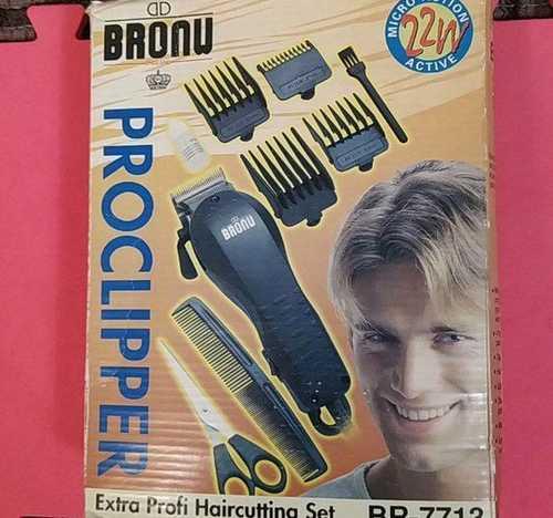 Машинка для стрижки волос Proclipper bronu