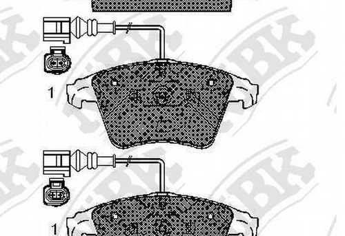 Колодки пер. VW multivan, transporter V 03 P