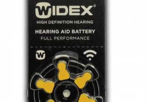 Батарейки widex (xx-treame) на слуховоц аппарат