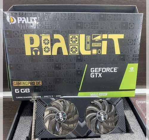 Видеокарта Palit GTX 1660 super