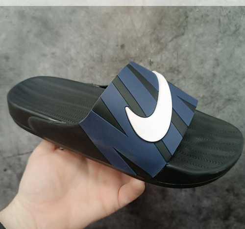 Шлепанцы Nike blue/black