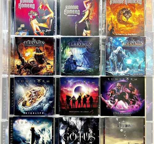 CD диски Ronnie Romero, Ferrymen, Sunstorm, Gotus