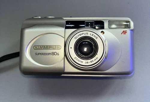 Пленочный фотоаппарат Olympus superzoom 80g