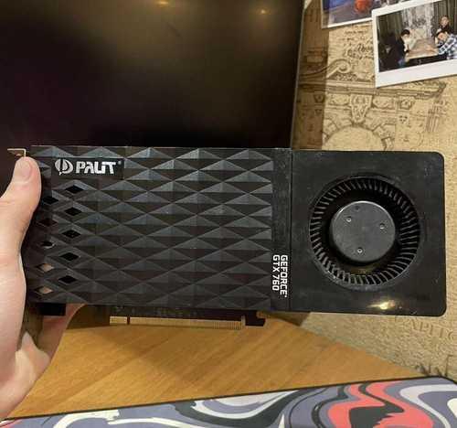 Видеокарта GeForce GTX 760 Palit (Проблемная)