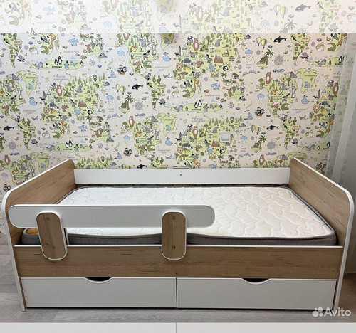 Детская кровать софа с ящиками новая кроватка тахт