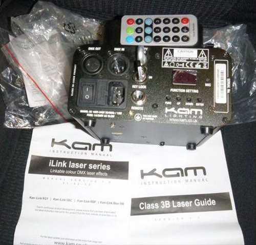 Лазерный проектор для дискотеки KAM ilink RBP