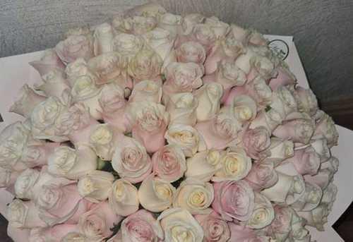 Цветы букеты 101 роза